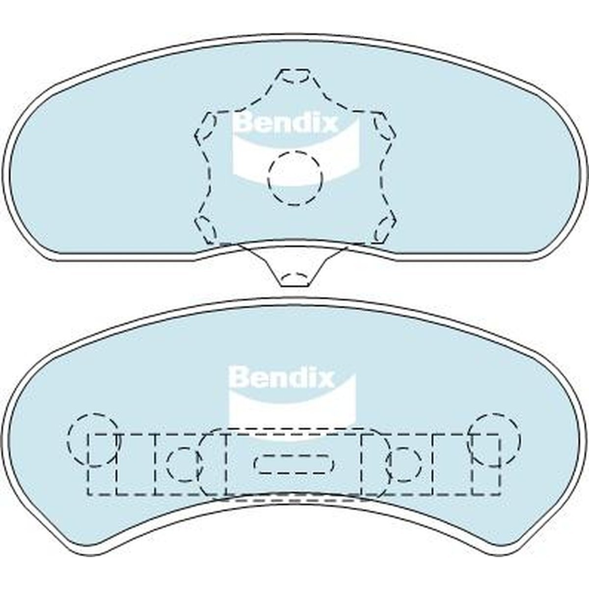 Bendix General CT Brake Pad Set Front DB1045 GCT | eBay