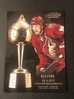 2012-13 Panini Rookie Anthology Contenders Hart Contenders /999 Shane ...