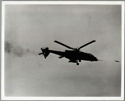 LOCKHEED AH-56A CHEYENNE HELICOPTER LARGE ORIGINAL MANUFACTURERS PHOTO ...