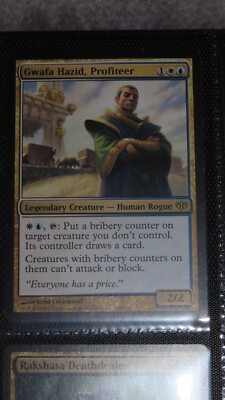 Gwafa Hazid + 10 Random Rares! MTG Magic The Gathering Gift Wholesale ...