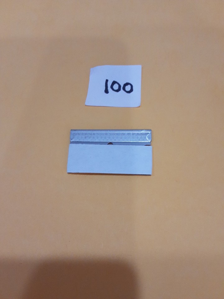 100 USA Single Edge Razor Blades Box Cutter Scraper Tool Sharp No 9 ...