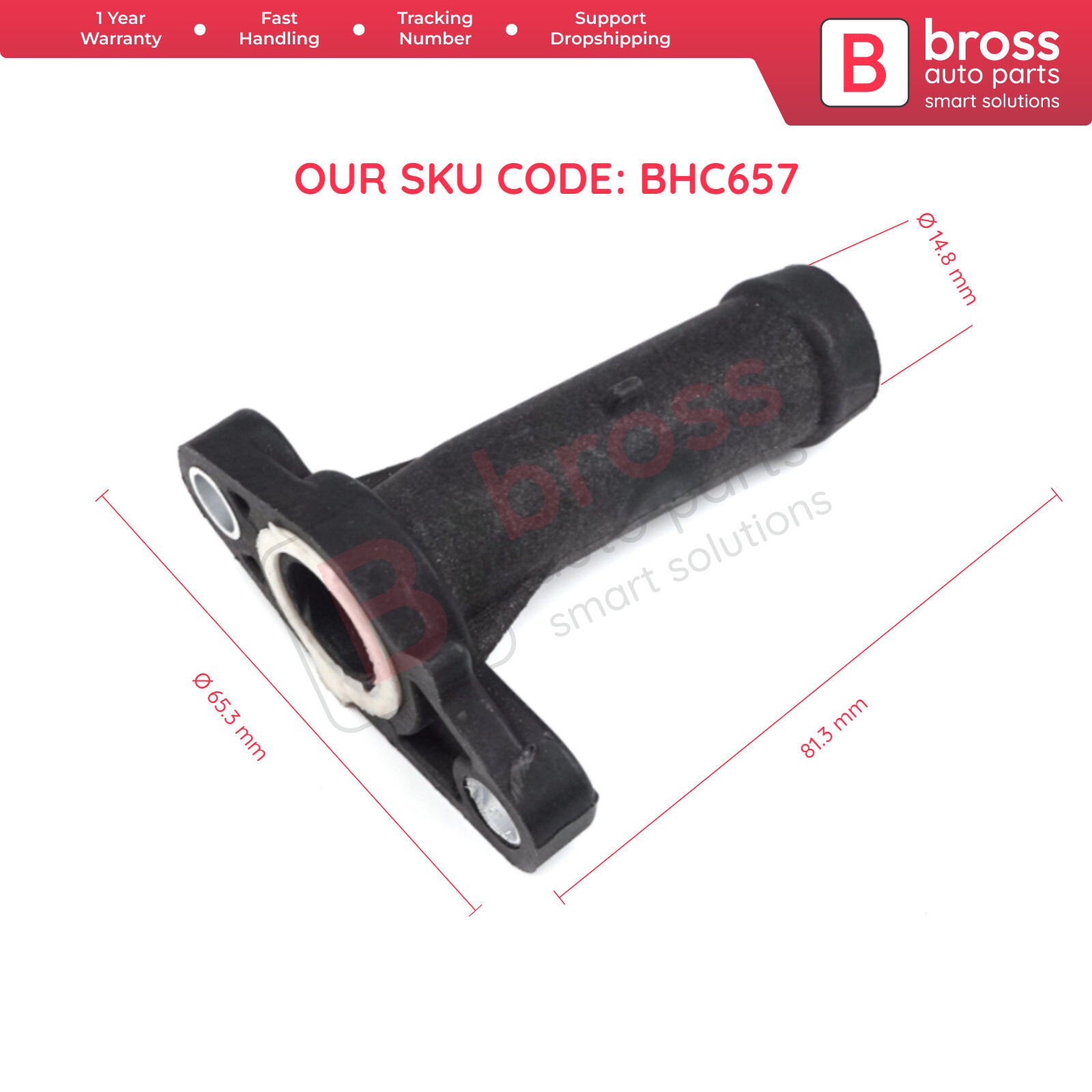 Engine Coolant Water Flange Socket 03H121145A for Audi Q7 VW Cayenne ...