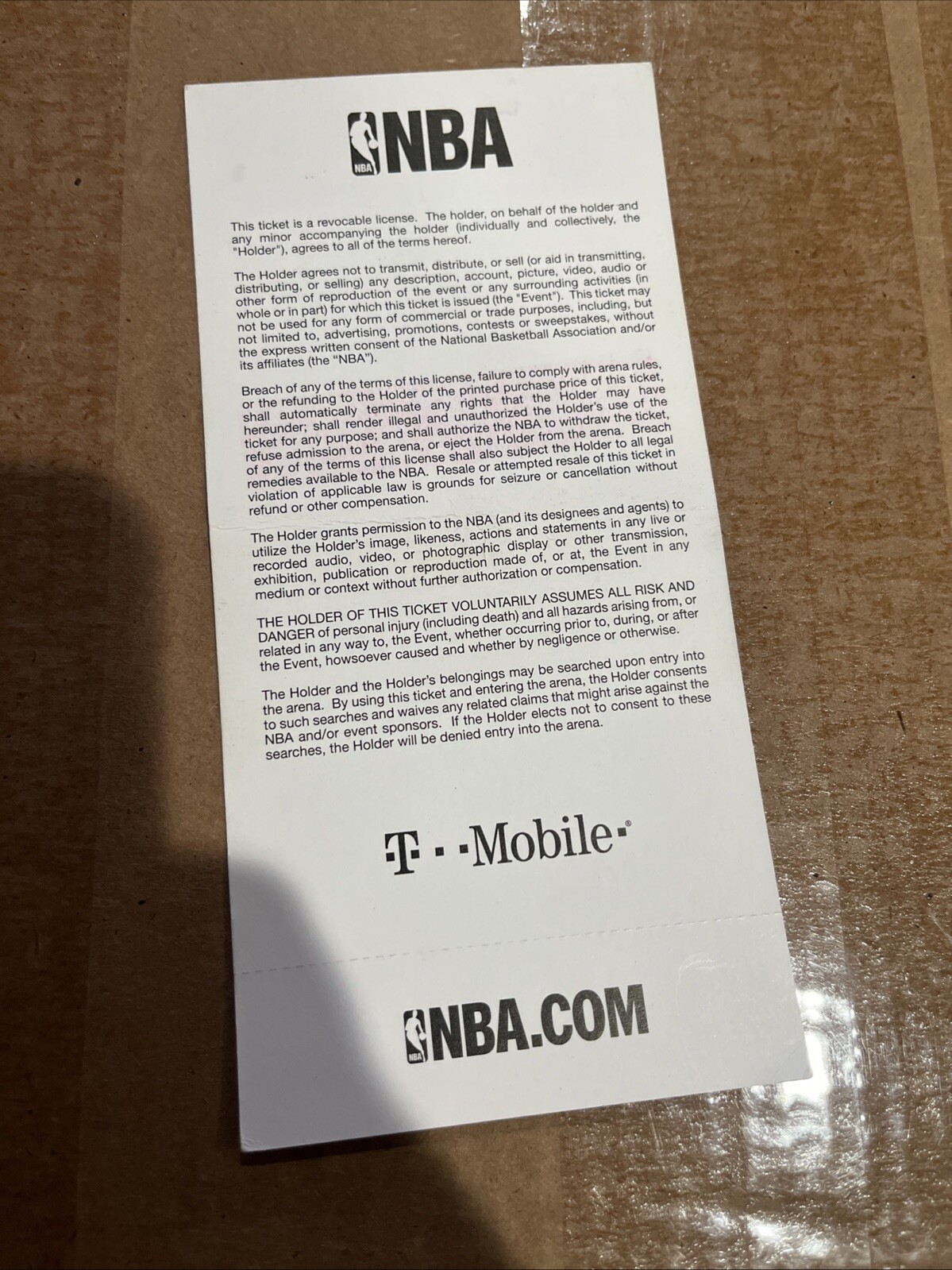 NBA ALL STAR 2006 HOUSTON 2006 ROOKIE CHALLENGE Full TICKET STUB ...