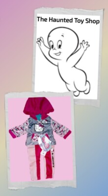 "My Life As Hello Kitty" Hello Kitty Pink Hooded Active Doll Outfit ...