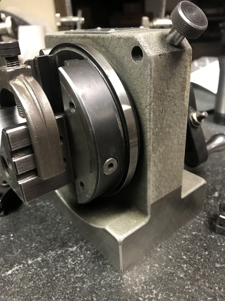 🌟 HARIG 🌟 GRIND ALL NO. 1 PUNCH FORMER GRINDING SPIN FIXTURE 3" CENTER ...