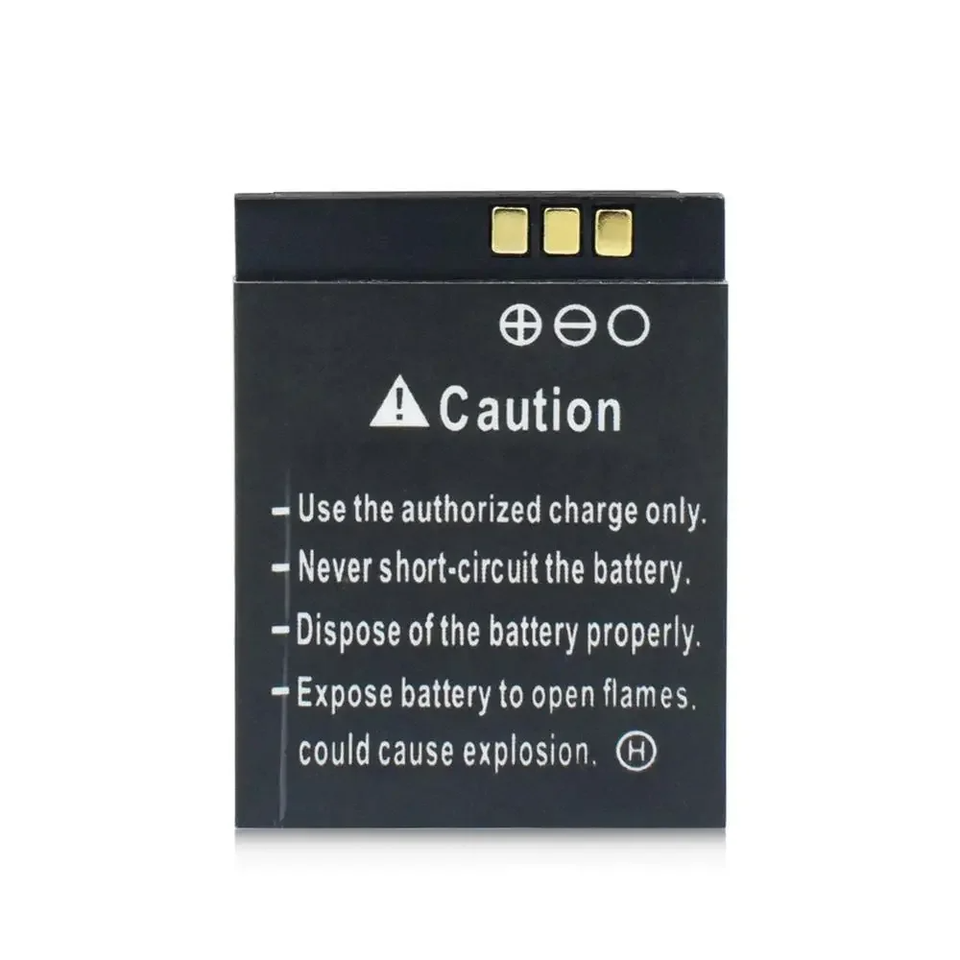 2PCS QW09 2023 LQ-S1 3.7V 380mAh Smart Watch Rechargeable Li-ion ...