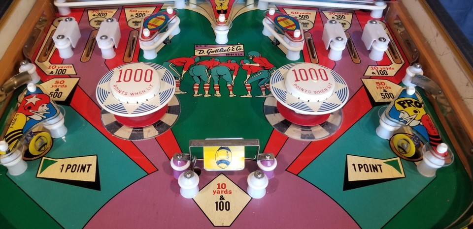 Pro-Football Pinball Machine (1973 Gottlieb) Completely Refurbished | eBay