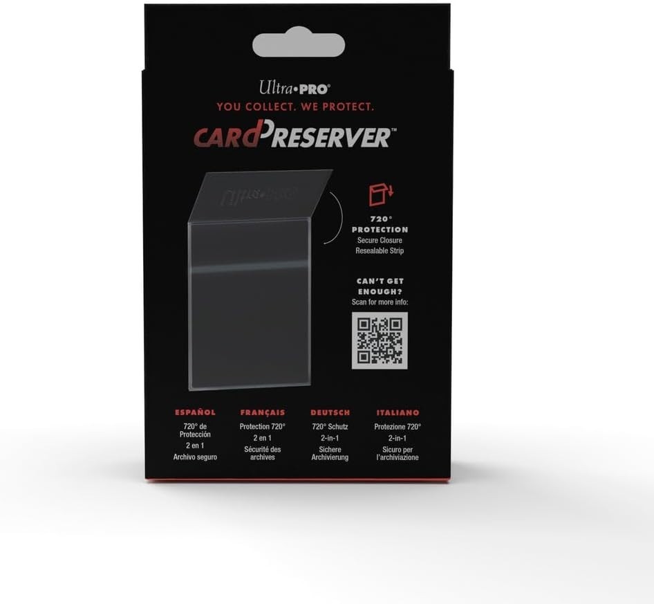 Ultra Pro Card Preserver Protection Resealable Up To 35 PT Cards 25 ...