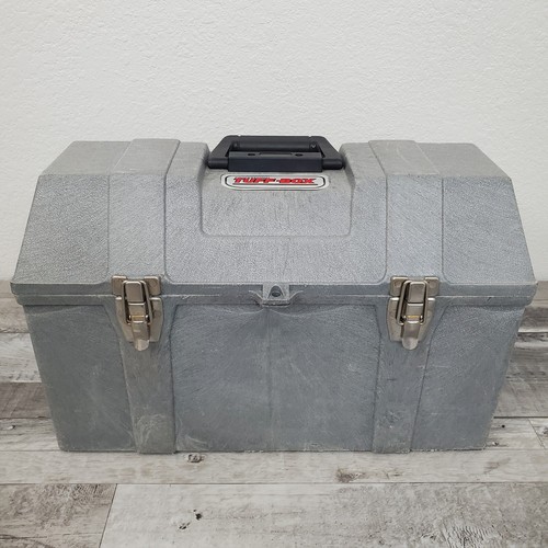 Professional TUFF-BOX Tool Box Heavy Duty 19x 8 x 12-1/2" Gray Contico ...