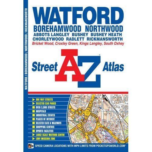 Watford a-Z Street Atlas by A-Z maps (2015, UK-Trade Paper, Revised ...