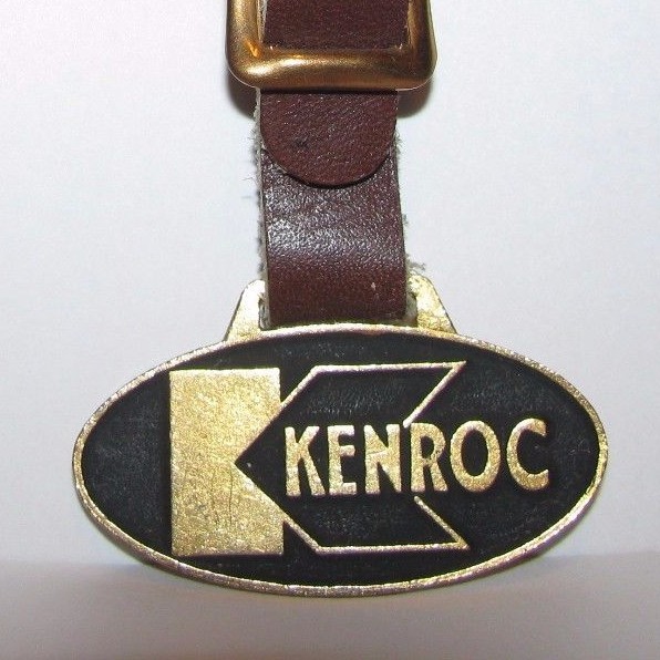 Kenroc Building Materials Pocket Watch Fob with Leather Strap Canada | eBay