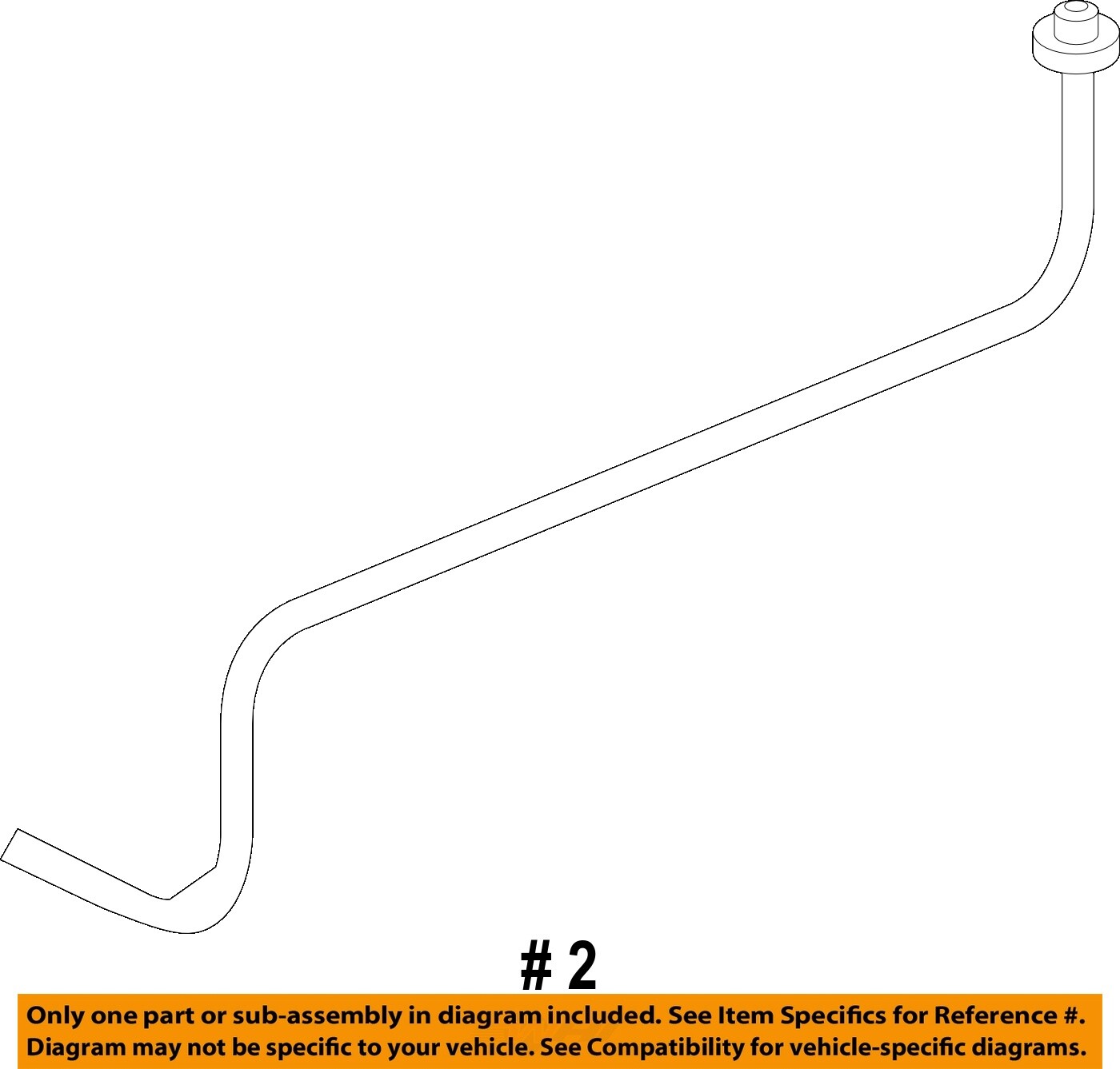 Tuyau de sortie refroidisseur d'huile de transmission GM OEM 20835125 ...