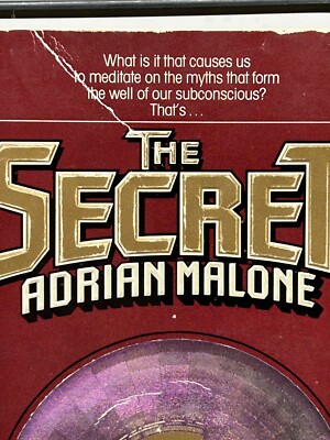 The Secret By Adrian Malone Vintage 1988 Novel | eBay