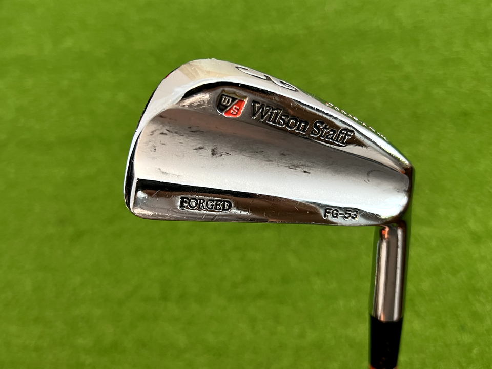 Wilson Staff Goose-Neck FG-53 FOREGD (3) IRON Right Handed Steel R400 ...