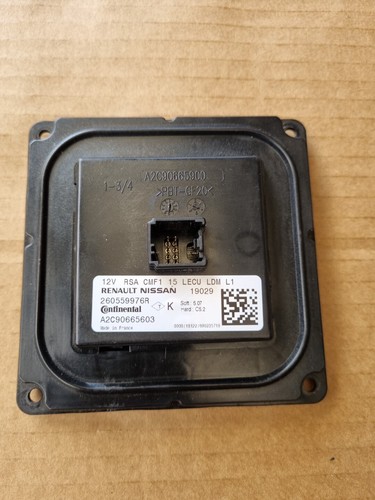RENAULT KOLEOS HEADLIGHT MODULE FULL LED NISSAN 260559976R CONTINENTAL ...