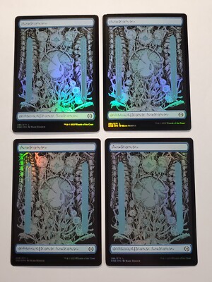 4x Island - Foil - Phyrexian Text - Full Art Basic Land- Near Mint ...