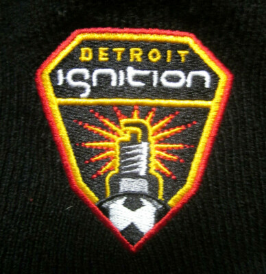 DETROIT IGNITION reversible soccer knit hat MISL stocking cap OG beanie ...
