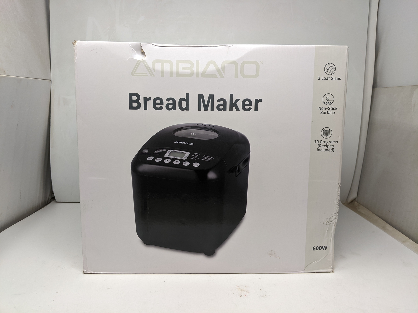 AMBIANO Bread Maker 709814 - Black | eBay