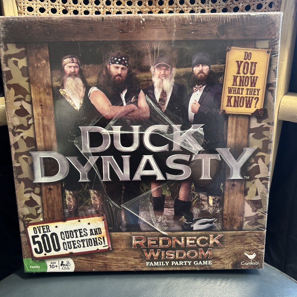 Duck Dynasty, Redneck Wisdom/Family Party Game, SEALED Broke See Pic ...