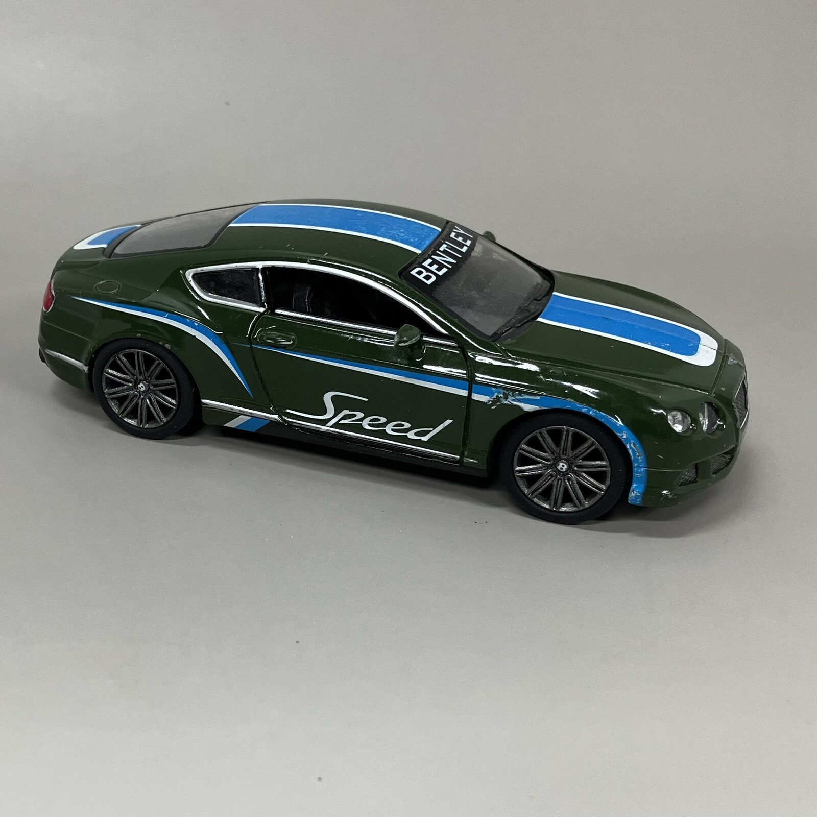 2012 Bentley Continental GT Speed KINSMART Diecast 1:38 Green | eBay