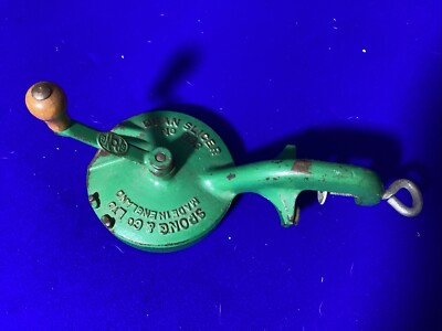 Vintage Spong Bean Slicer Green Runner No 633 Table Mounted England ...