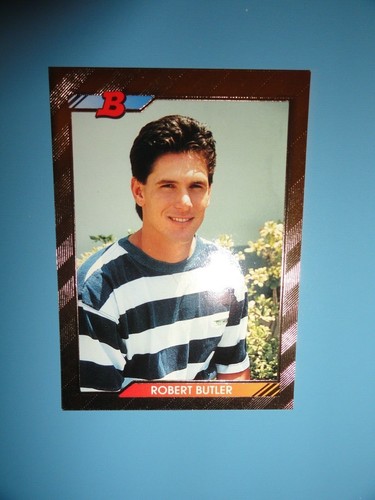 1992 Bowman Robert Butler Foil # 603 Baseball Card ~ NM/MT ~ Toronto ...