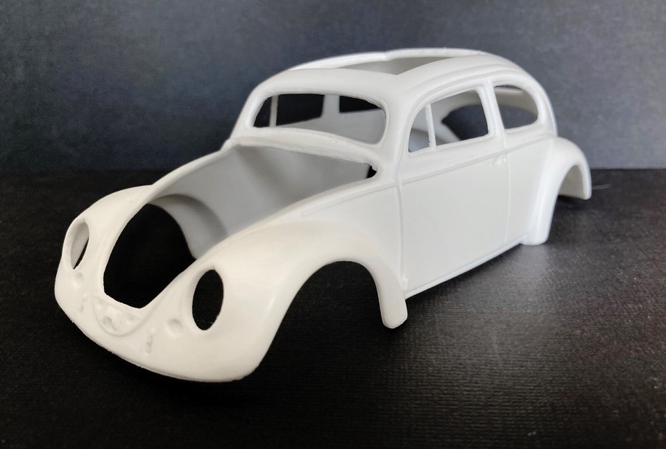 CHOPPED 1957 VW OVAL WINDOW RESIN CONVERSION KIT for 1/24 TAMIYA 1966 ...