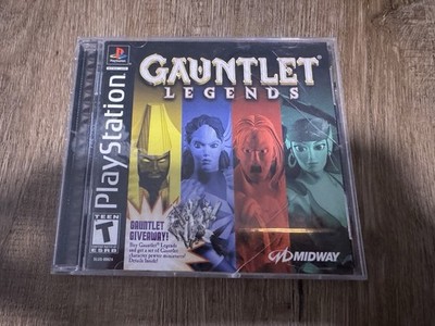 Gauntlet Legends Play Station 1 PS1 Game Midway Complete w/ Manual and ...