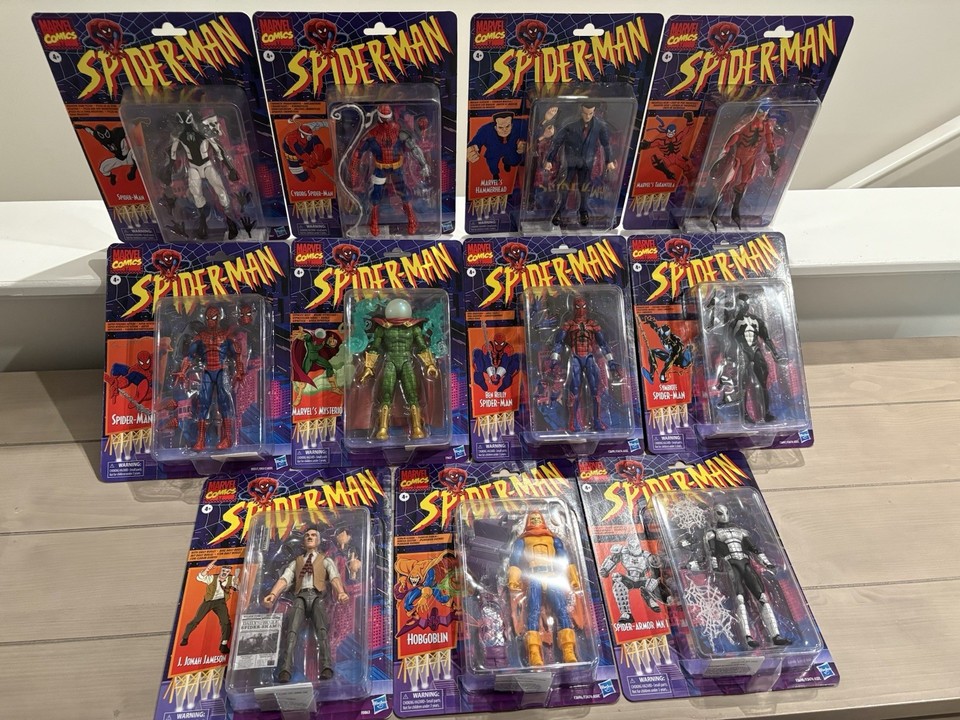 Marvel, legends, Spider-Man retro collection lot | eBay