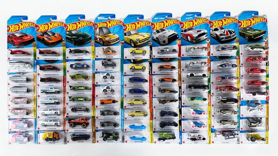 2024 Hot Wheels Complete Set from Mainlines, Treasure Hunt, Exclusives ...