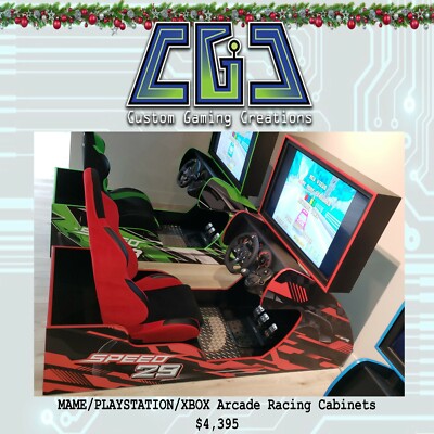 Racing Arcade Driving Simulator NEW works with MAME, PLAYSTATION, XBOX ...
