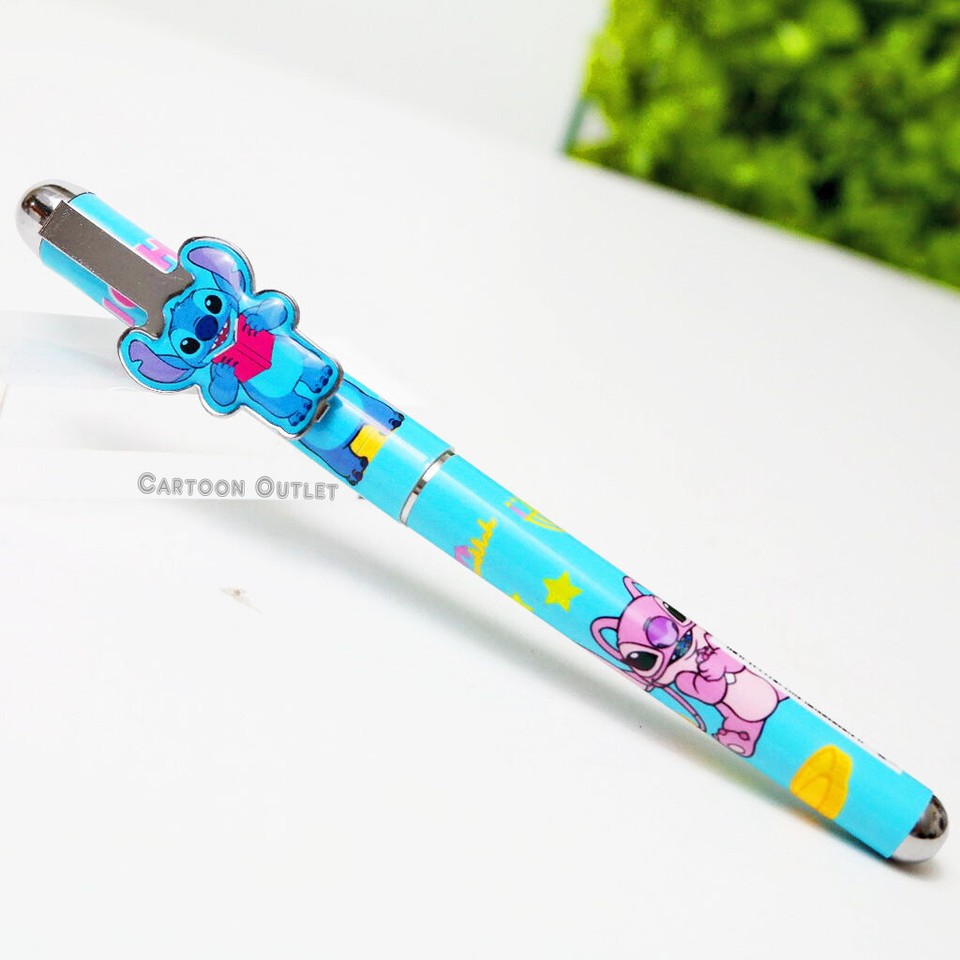 Disney Stitch Ballpoint Pen Metal Clip Lilo And Stitch Angel Pen ...