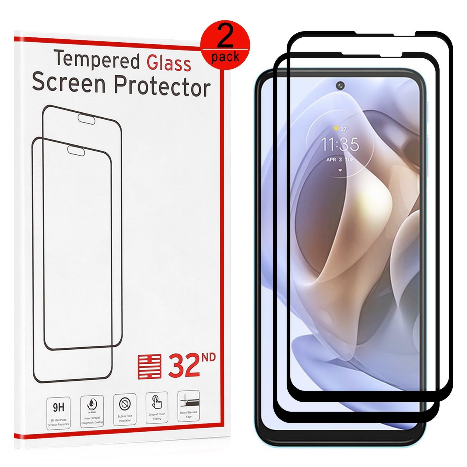 2 Pack Tempered Glass Screen Protector For Motorola Moto G31, Moto G41 ...