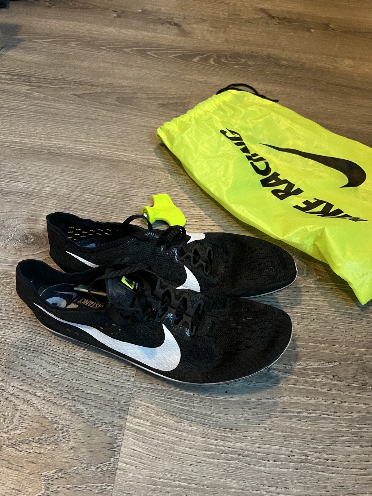 Nike Long Distance Track And Field Spikes Size 10 Bla… - Gem