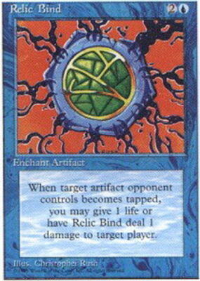 Relic Bind ~ Lightly Played 4th Edition Fourth MTG Magic UltimateMTG ...
