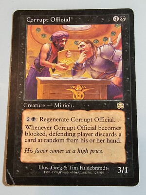 Corrupt Official 128/350 Magic The Gathering MTG | eBay