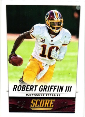 2014 Score Robert Griffin III Rookie Card #224 - Redskins | eBay