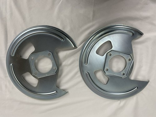 64-77 GM 10 12 Bolt Rear Axle End Disc Brake Conversion Backing Plates ...