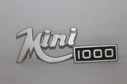 Logo Armoirie Orrnement Emblème Badge pour Innocenti Mini 1000 ...