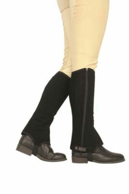 Dublin ADULTS / CHILDS Easy-Care Half Chaps Pink / Purple Black ALL ...
