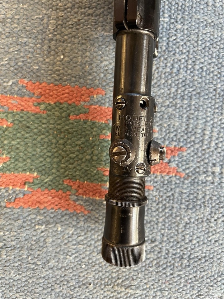 Vintage W.R. Weaver Co. Model 330 Rifle Scope + Q3 Mount WWII Antique ...