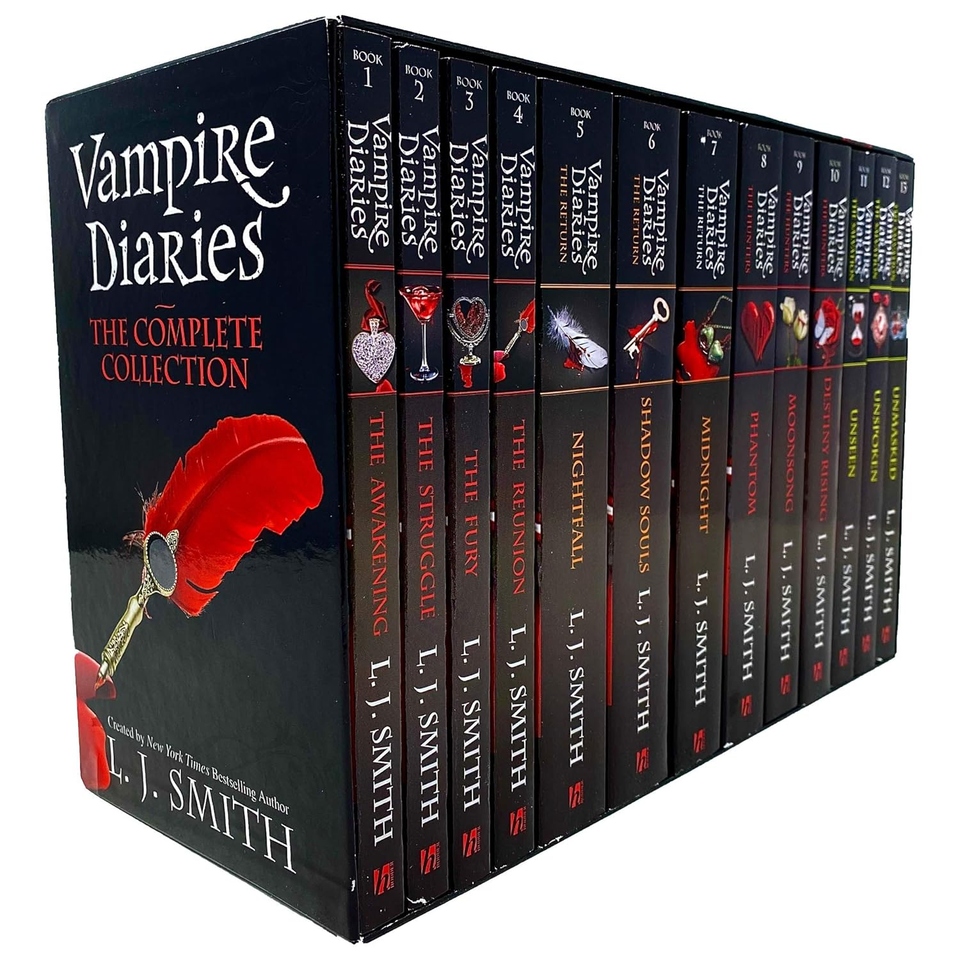 Vampire Diaries L. J. Smith Complete Collection 13 Book Box Set | eBay ...