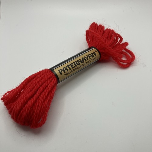 Paternayan 100% Persian Wool Yarn Needlepoint 1 Skein Orange Red 971 | eBay