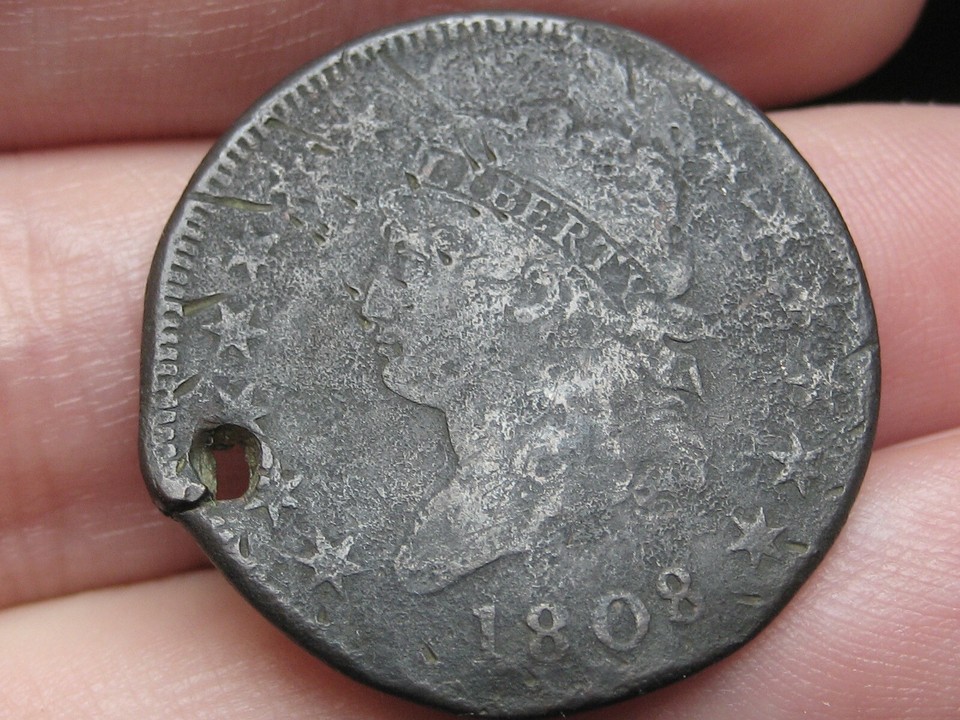 1808 Classic Head Large Cent Penny- VF Details | eBay