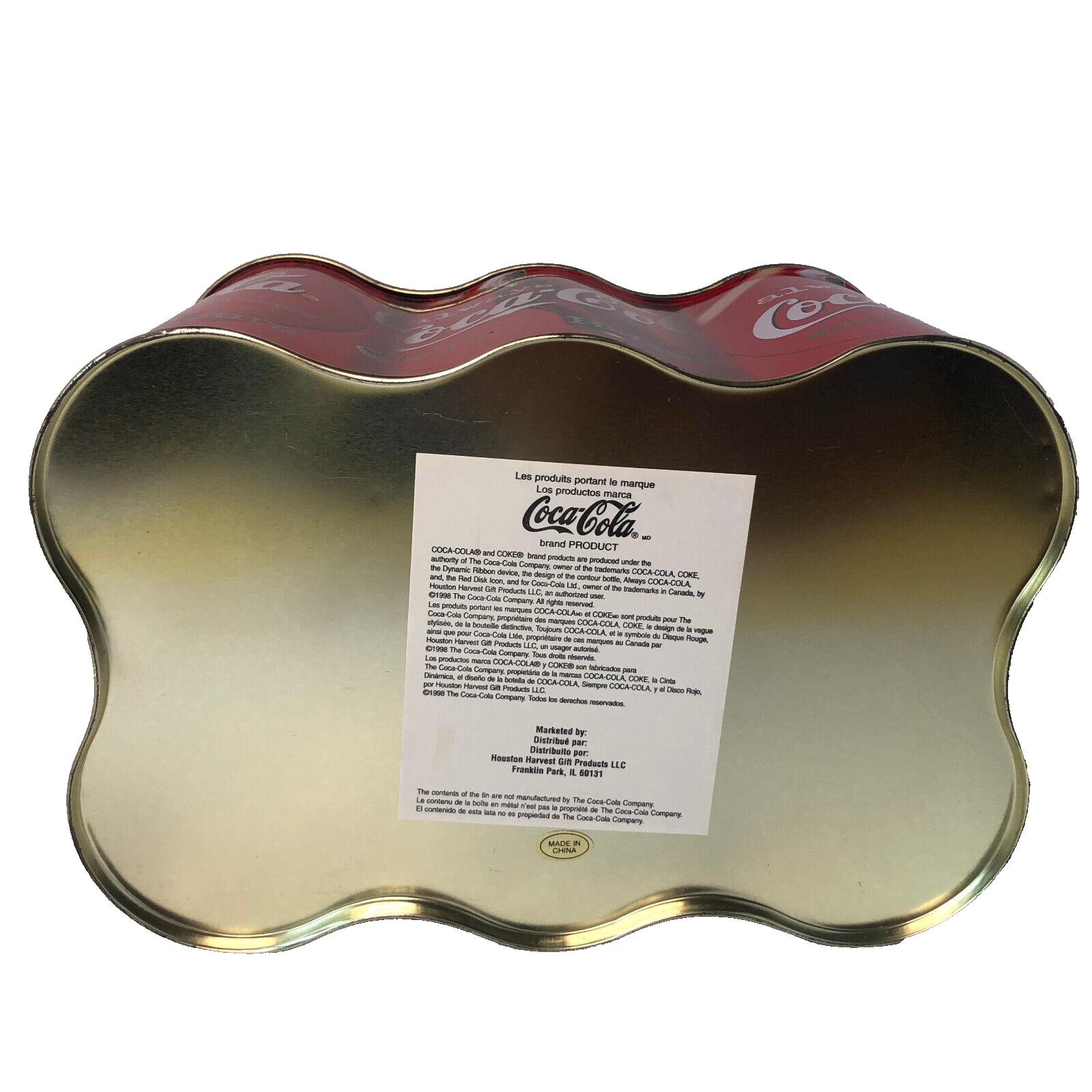 Vintage Coca-Cola 6-Pack of Cans Shaped Tin 1998 COKE Collectable | eBay