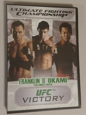 UFC 72: Victory (DVD, 2007) Franklin vs Okami 687797905895| eBay