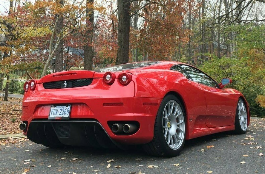 Ferrari F430 Black Rims