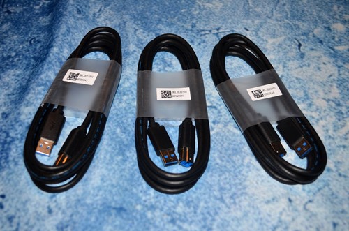 Lot of 3 6ft USB 3.0 Type A to B Male to Male Printer Scanner Cable ...