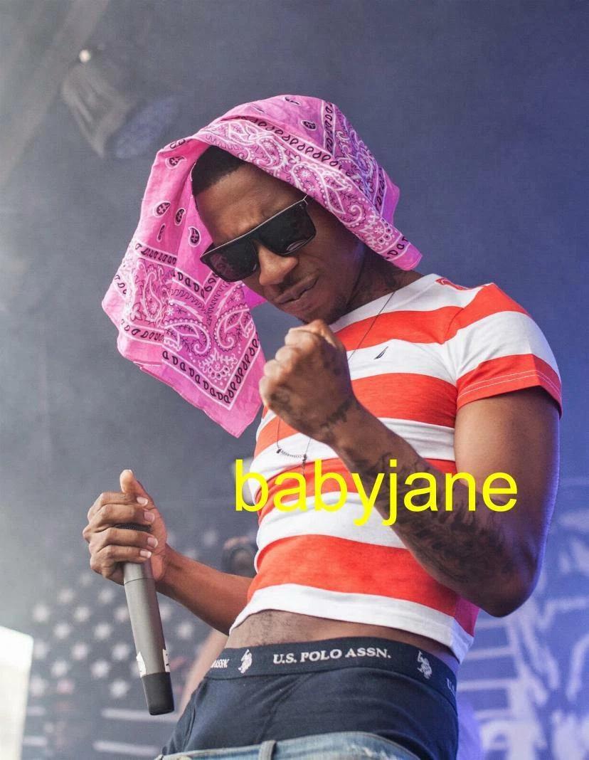 Lil B Pink Bandana