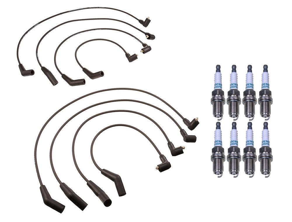 Denso Ignition Wire Kit (7mm) (8 Pieces) (Iridium Long Life) (Gap 0.044 ...